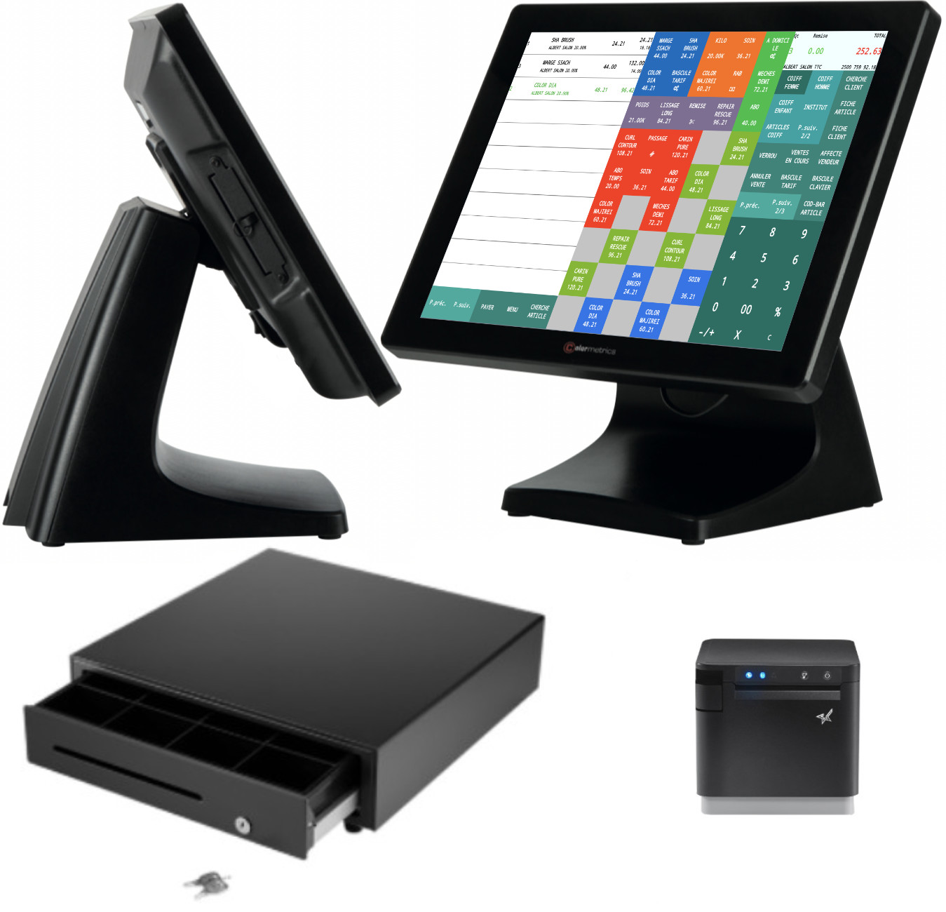 Caisse tactile Première caisse enregistreuse et solution informatique ...